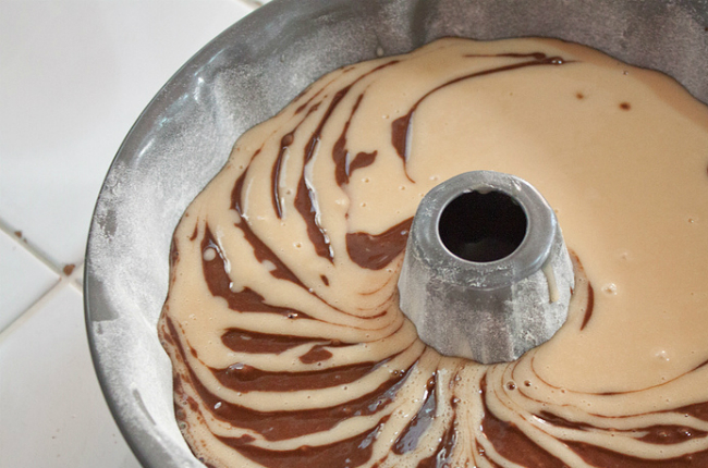 Aprende cómo preparar un esponjoso y delicioso keke marmoleado - Unicas